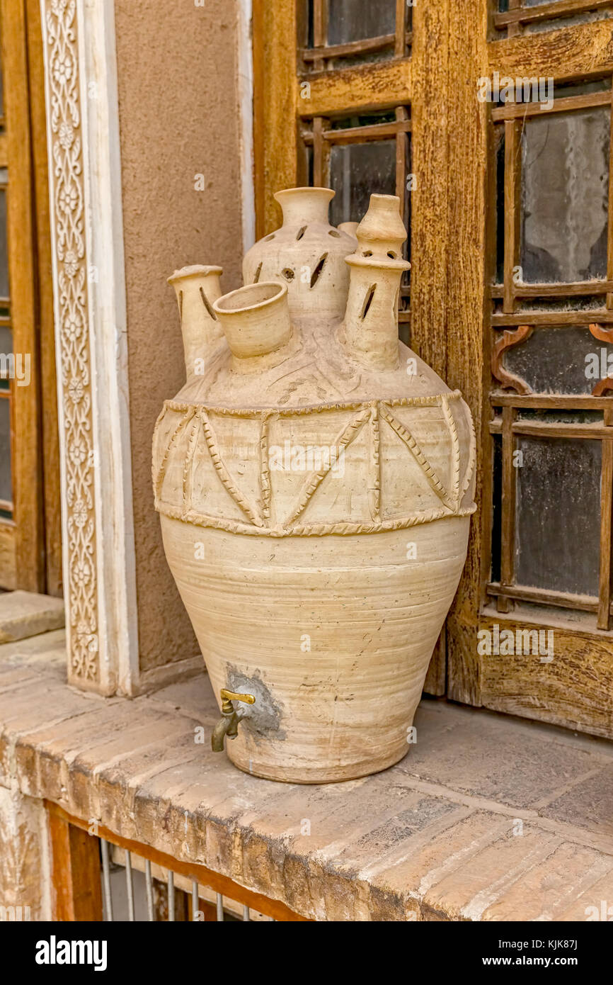 Old urn of the Fire temple Stock Photo - Alamy