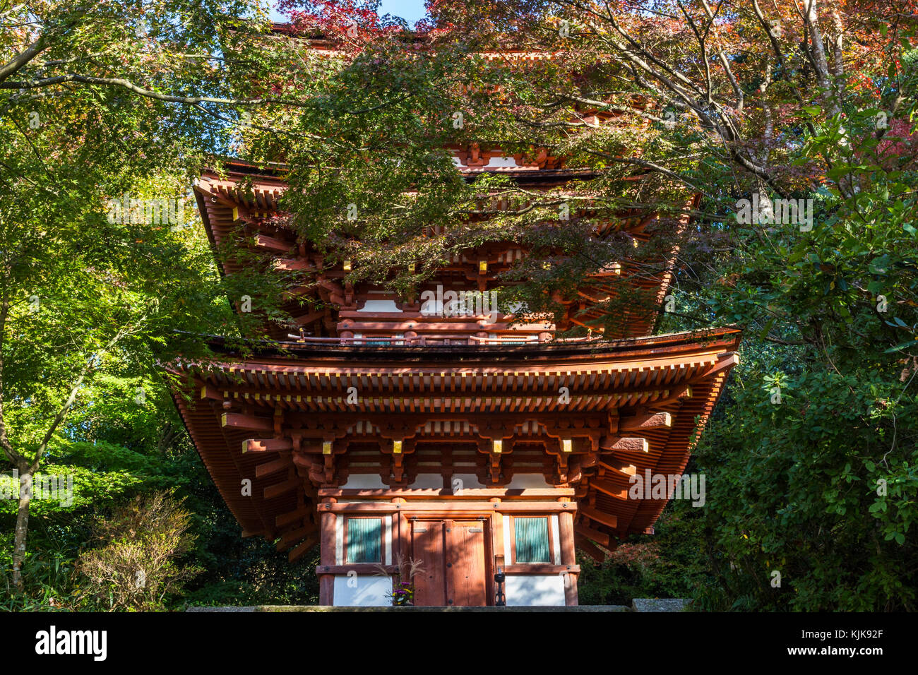 Joruriji pagoda hi-res stock photography and images - Alamy