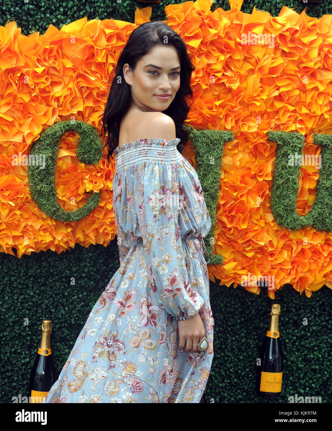 JERSEY CITY, NJ - JUNE 04: Shanina Shaik attends 9th Annual Veuve ...