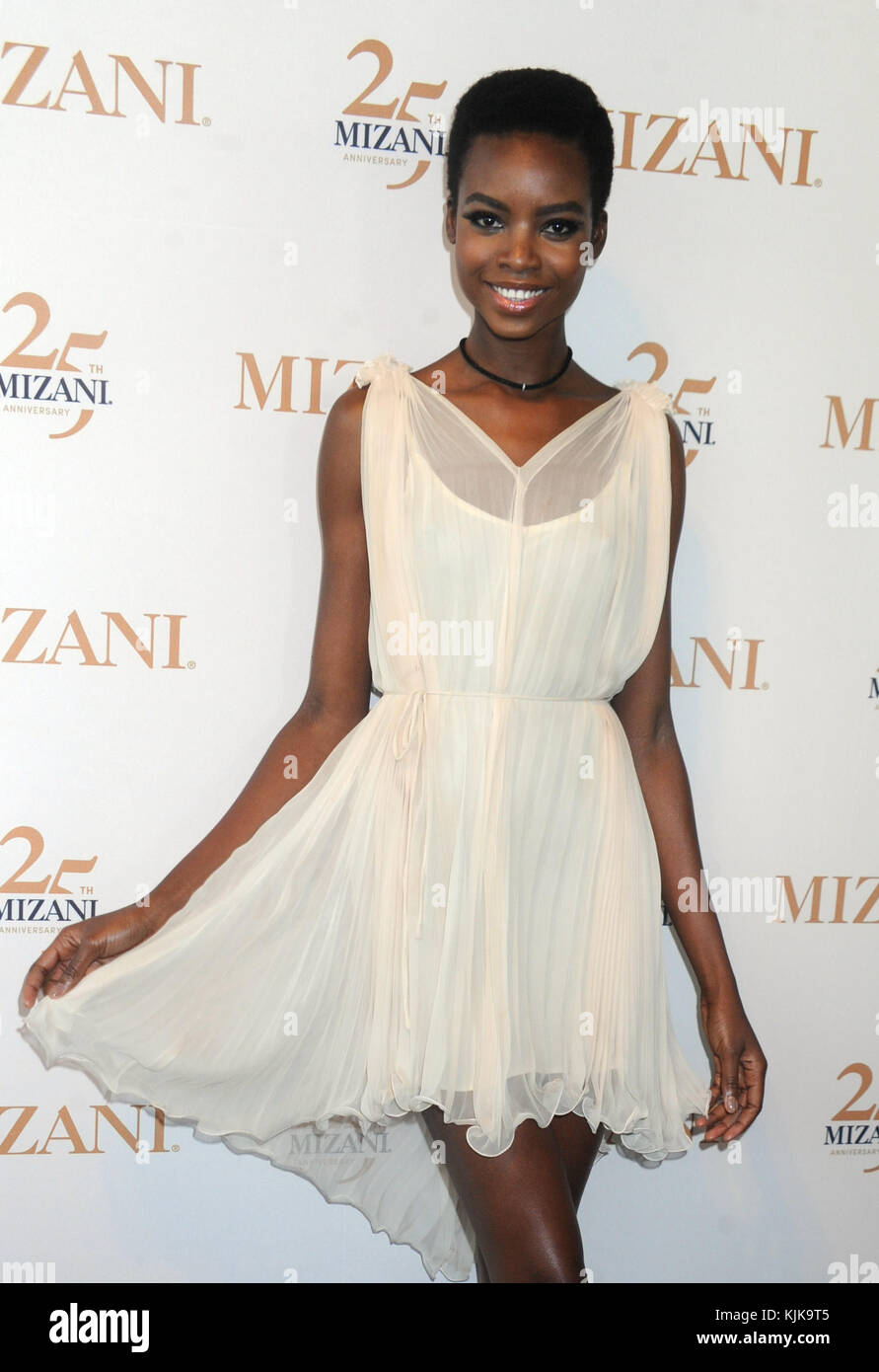 NEW YORK, NY - JUNE 20: Maria Borges attends the Mizani 25th ...