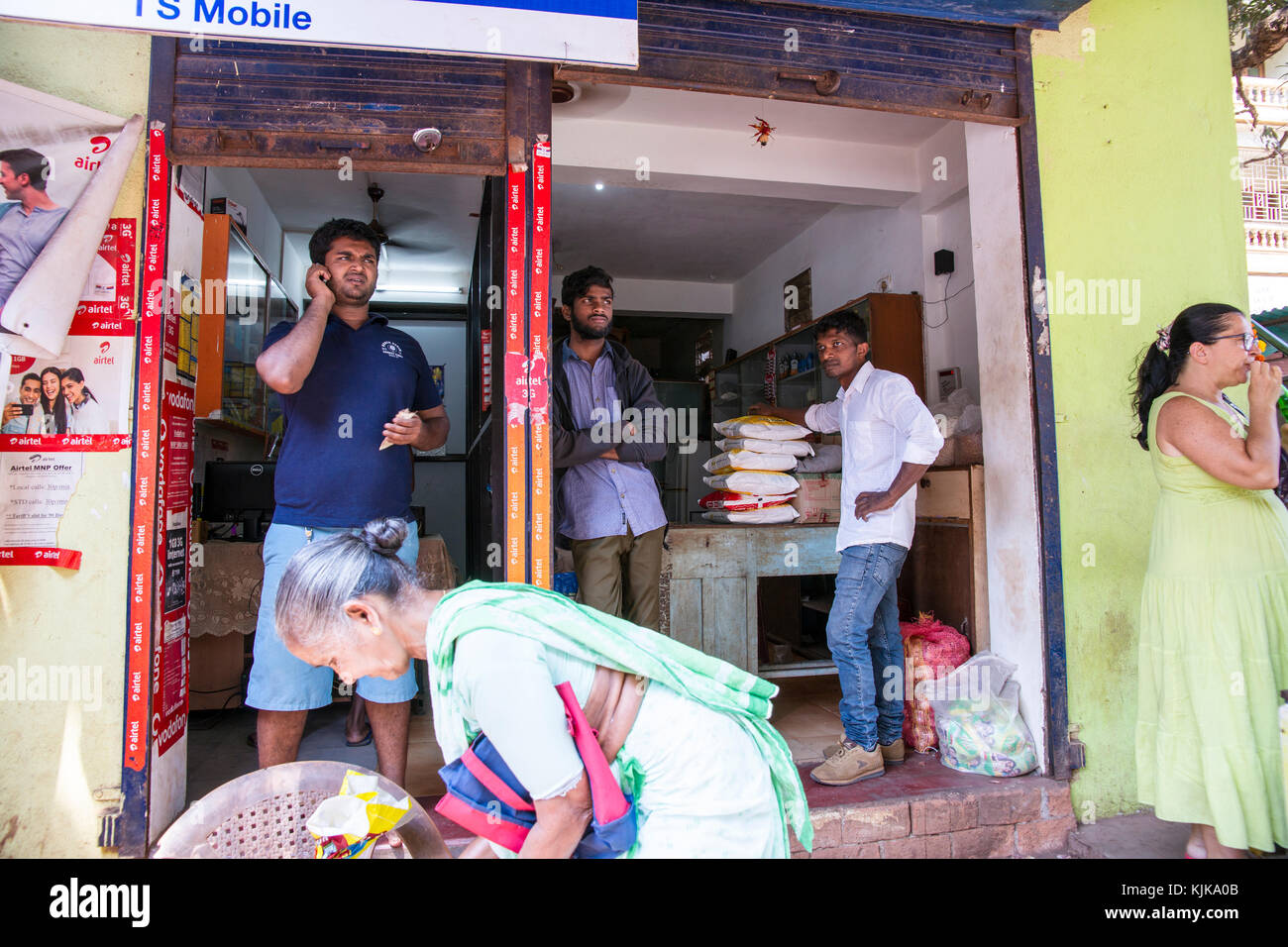 Arpora village hi-res stock photography and images - Alamy