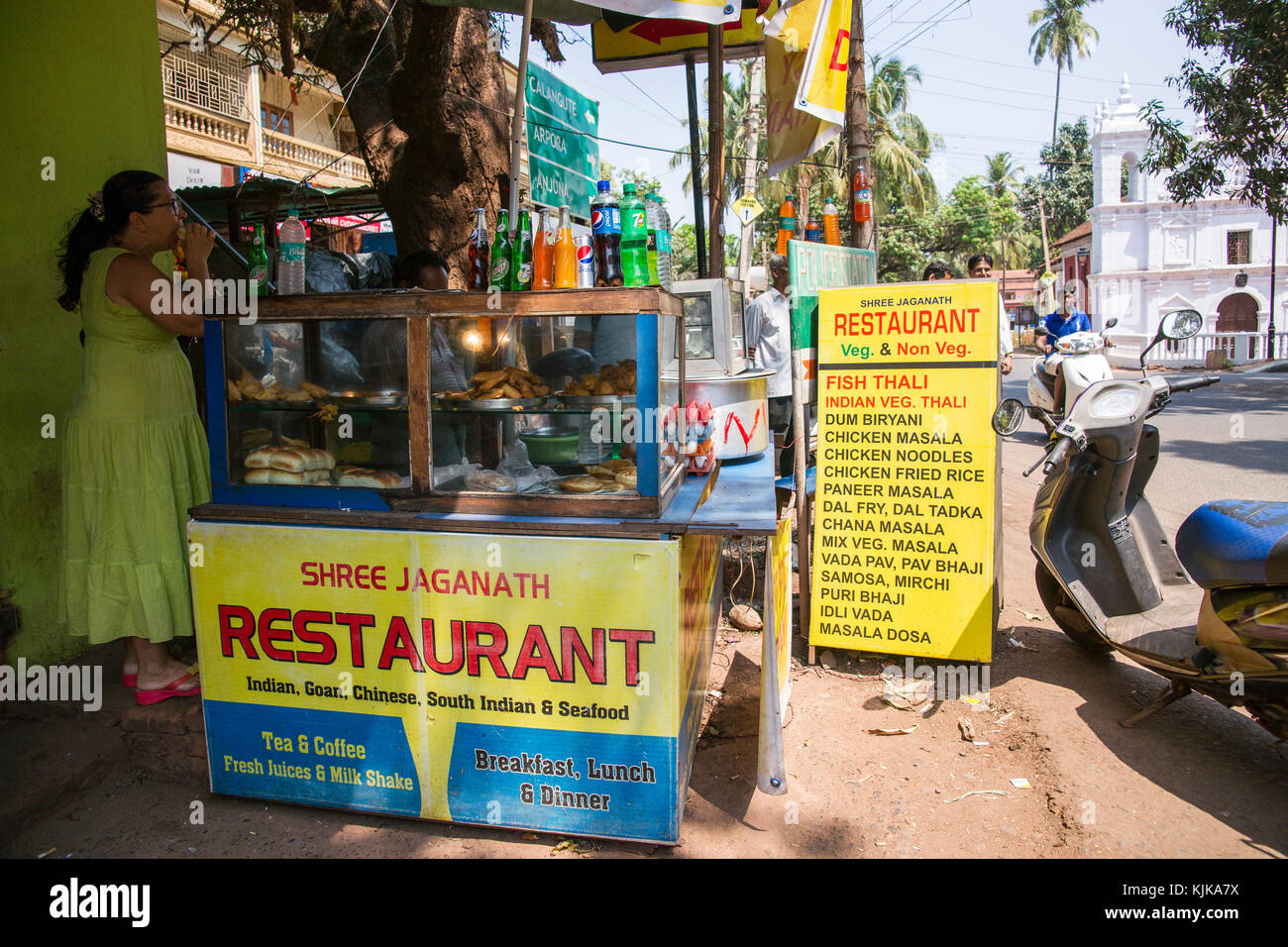 Arpora village hi-res stock photography and images - Alamy