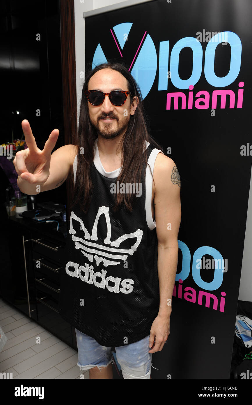 MIAMI BEACH, FL - MARCH 17: Steve Aoki at The IHeart Music NGE Party at ...