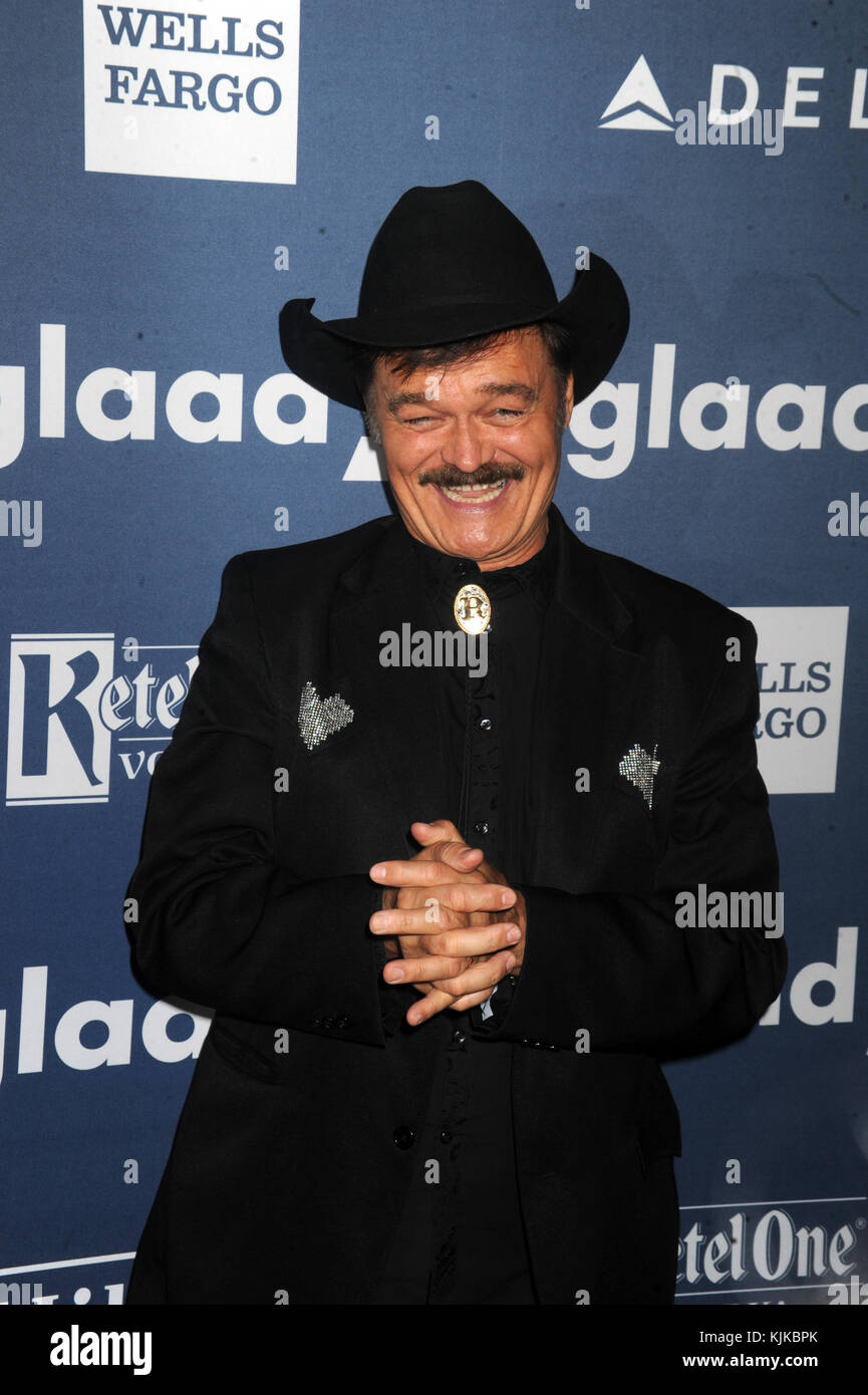 NEW YORK, NY - MAY 14: Randy Jones attends the 27th Annual GLAAD Media ...