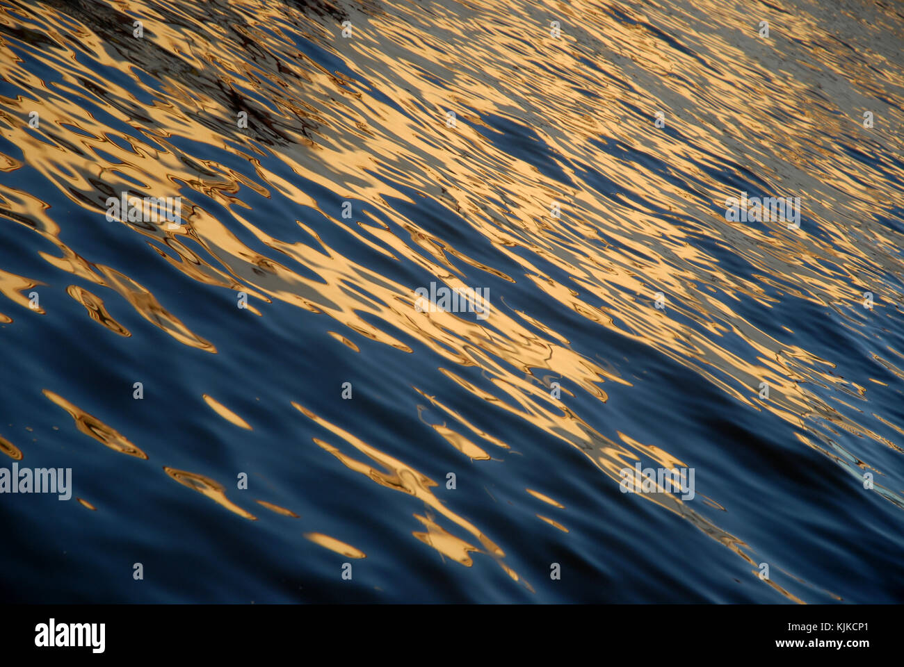 Abstract reflections of water ripples and bubbles, swan river, Perth ...