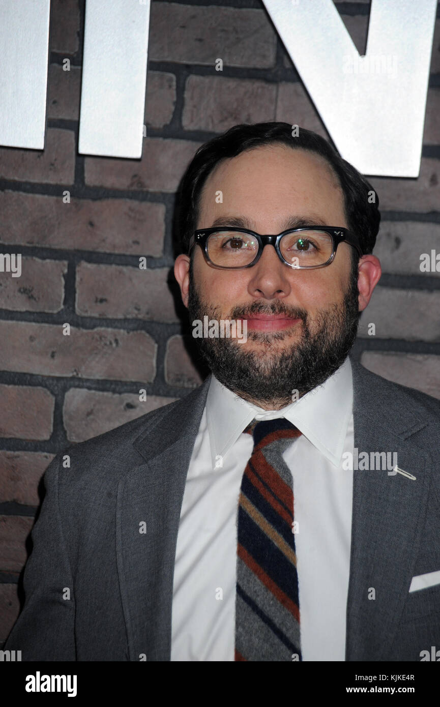 NEW YORK, NY - JANUARY 15: P.J. Byrne attends the 'Vinyl' New York ...