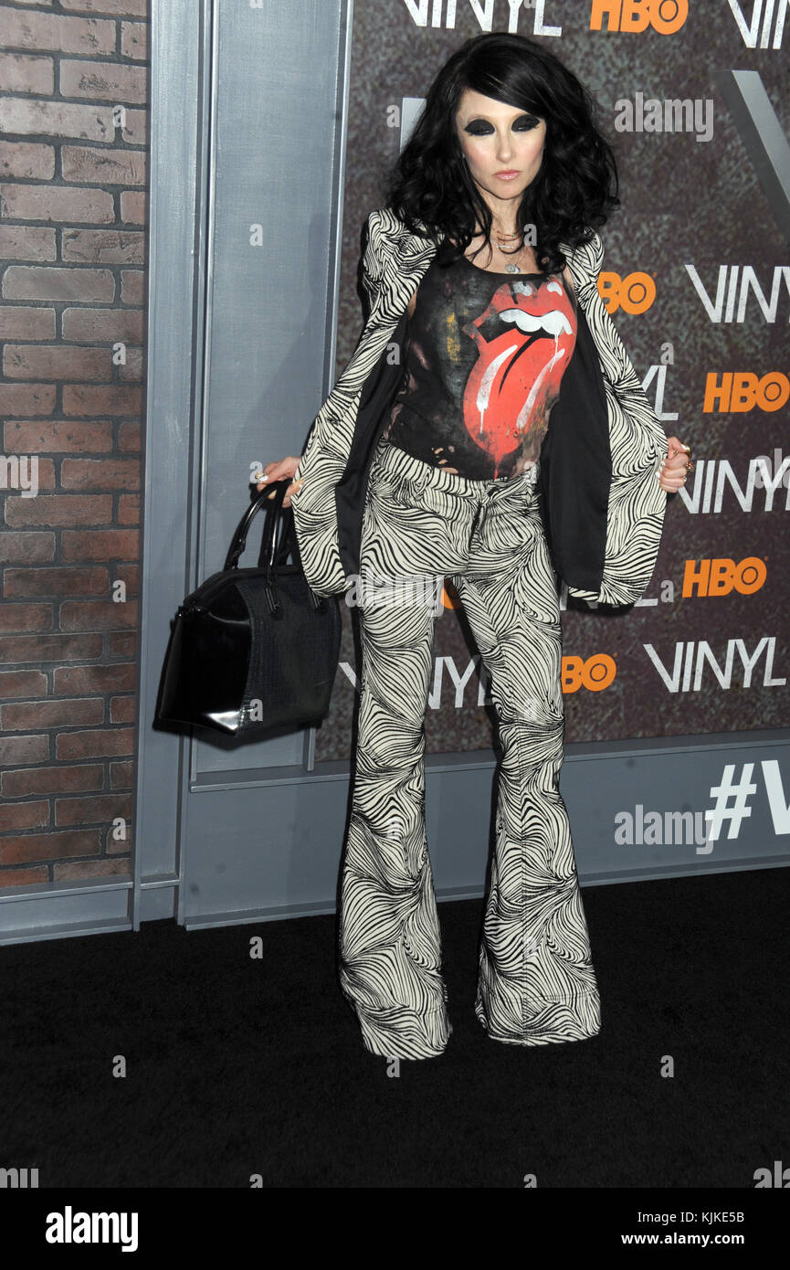 NEW YORK, NY - JANUARY 15: Stacey Bendet attends the 'Vinyl' New York ...