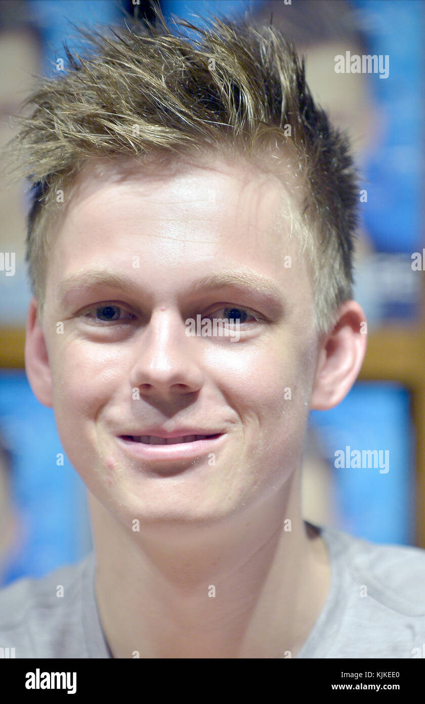 CORAL GABLES, FL - JUNE 09: Caspar Lee signs copies of his book 'Caspar ...