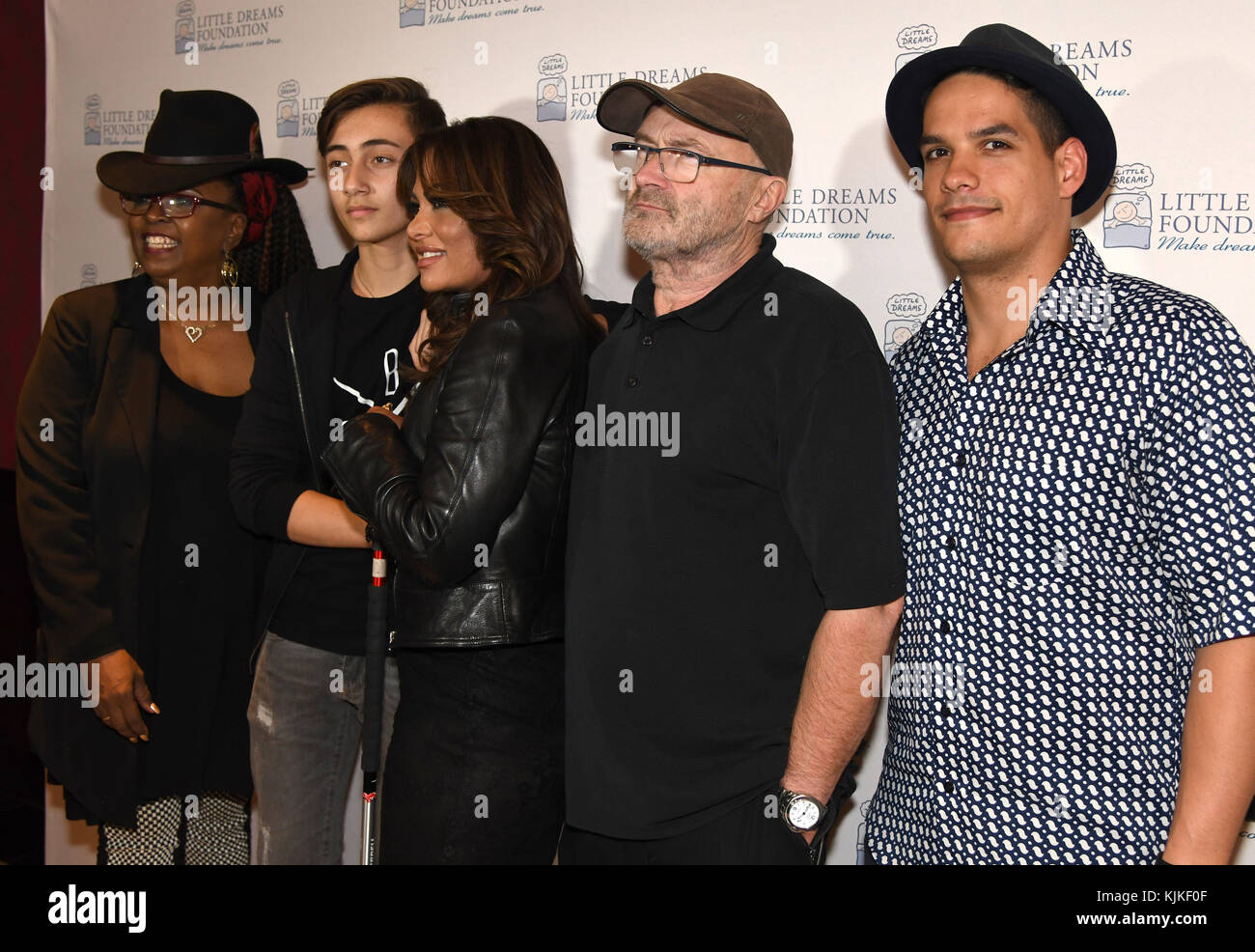 HOLLYWOOD, FL - JUNE 11: Phil Collins, Nicholas Collins, Orianne ...