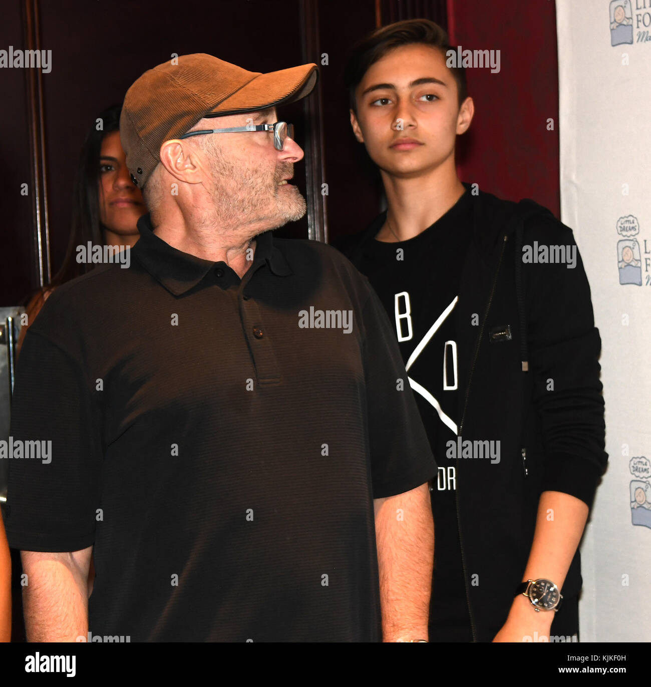 HOLLYWOOD, FL - JUNE 11: Phil Collins, Nicholas Collins attends Little ...