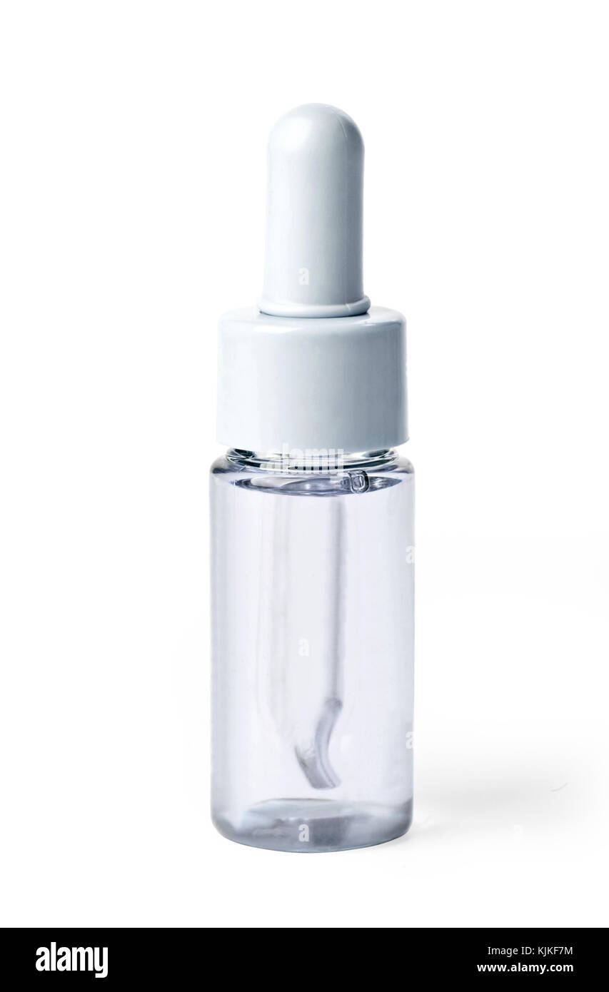 Eye Dropper Bottle Isolated with clipping path on a white background ...