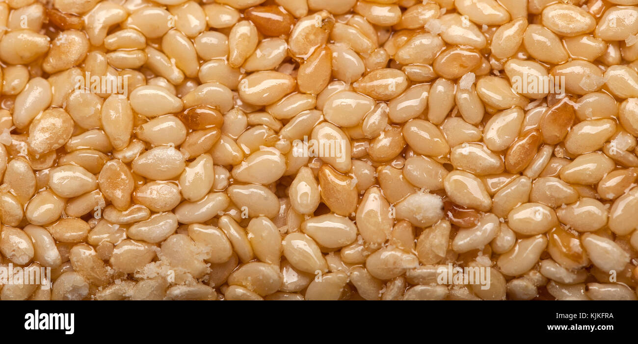 Background of roasted nuts with sugar Stock Photo - Alamy