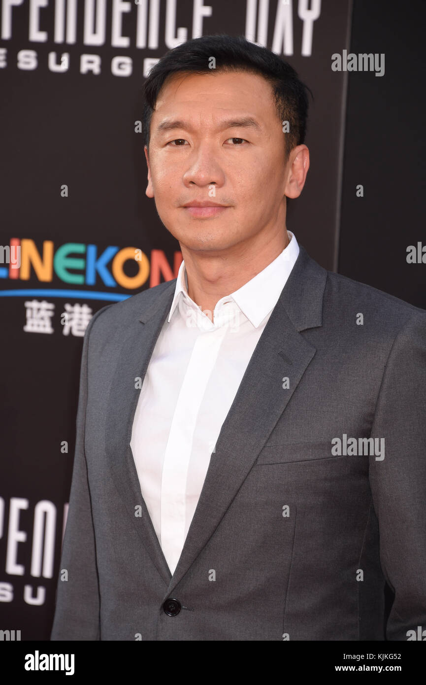 HOLLYWOOD, CA - JUNE 20: Chin Han arrives for the Premiere Of 20th ...