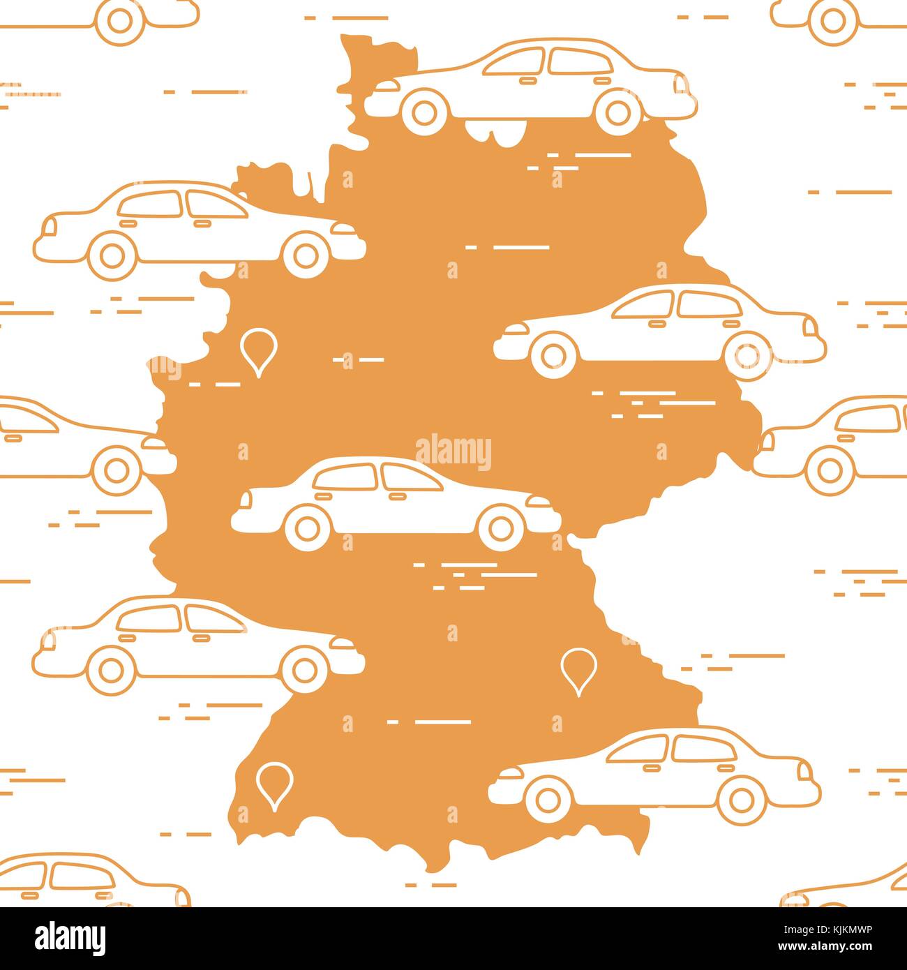 Trucking culture Stock Vector Images - Alamy