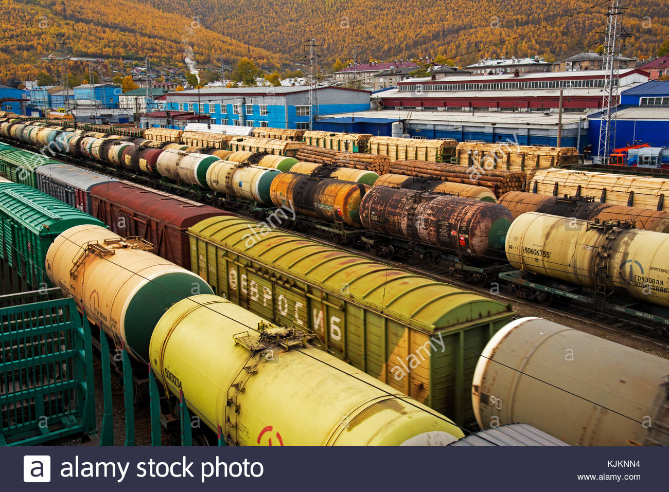 Freight Train Russia Stock Photos & Freight Train Russia Stock Images ...