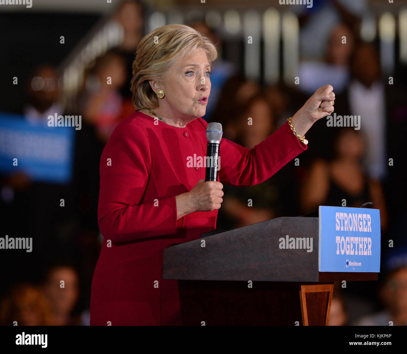 COCONUT CREEK, FL - OCTOBER 25: Democratic presidential nominee former ...