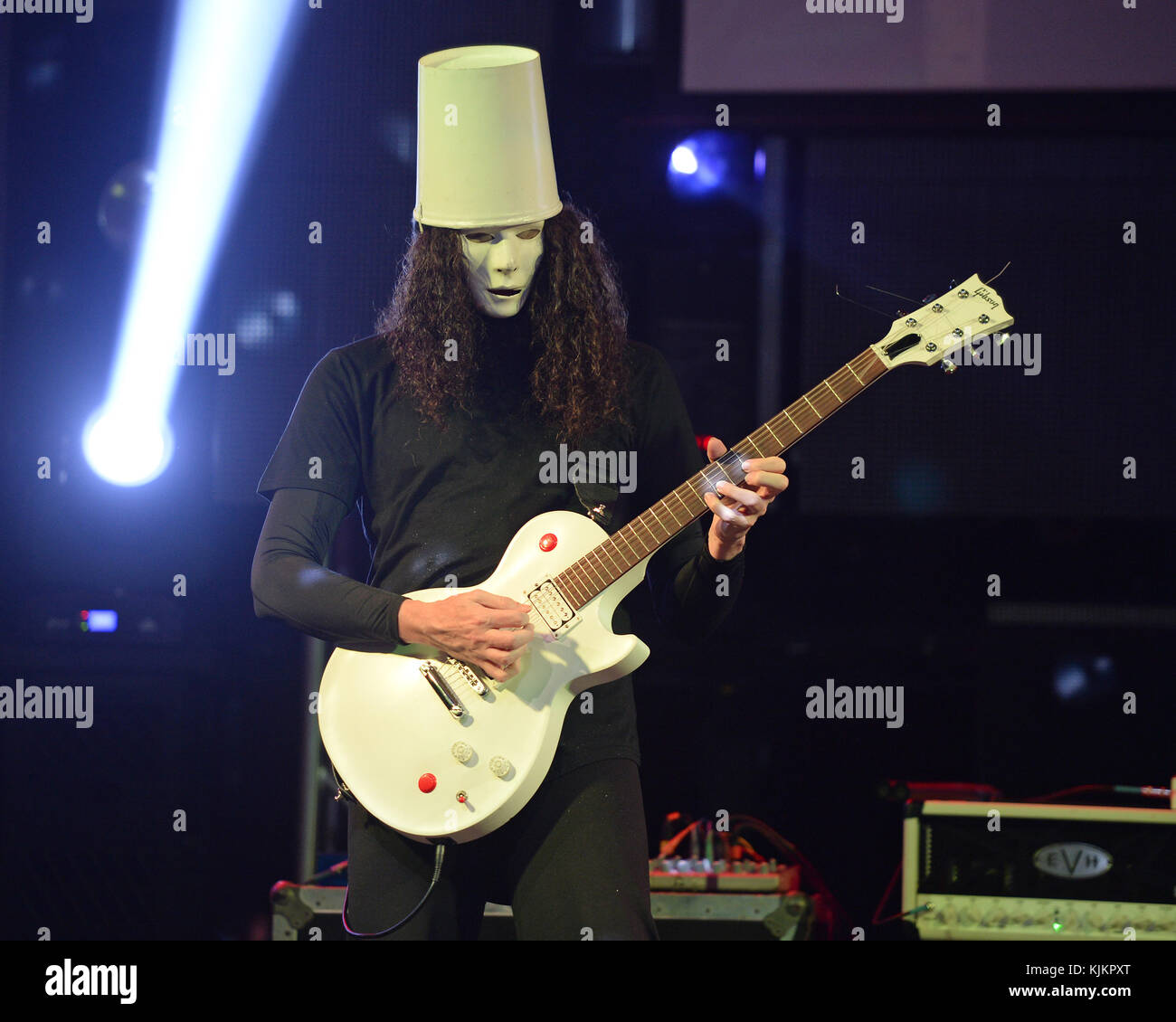 FORT LAUDERDALE, FL - FEBRUARY 28: Brian Patrick Carroll AKA Buckethead ...
