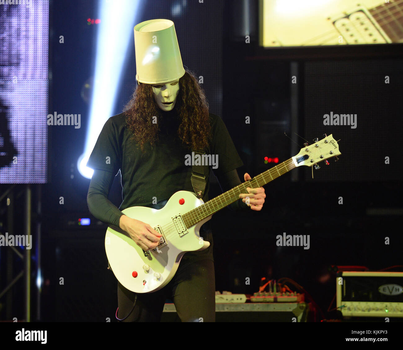 FORT LAUDERDALE, FL - FEBRUARY 28: Brian Patrick Carroll AKA Buckethead ...