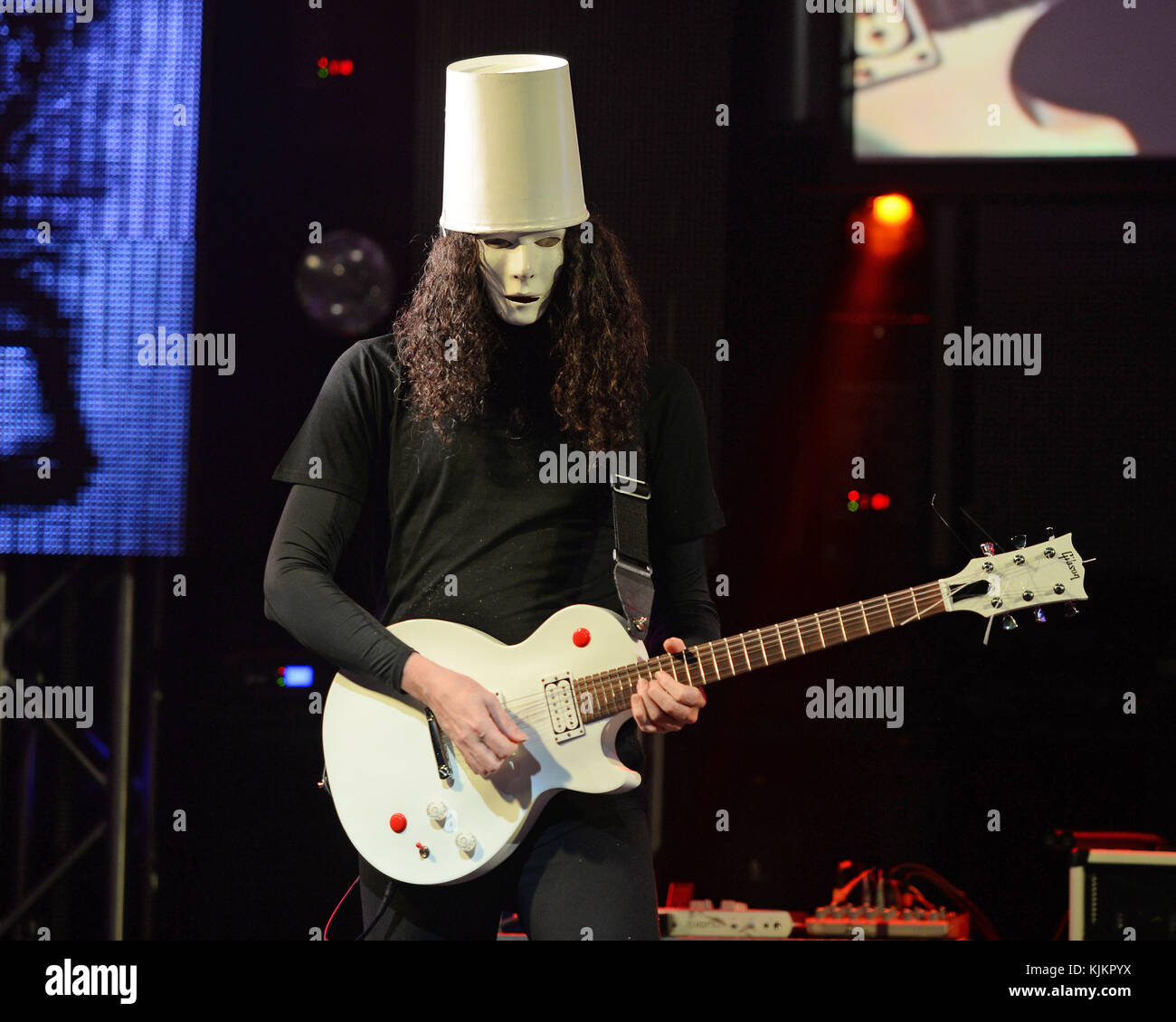FORT LAUDERDALE, FL - FEBRUARY 28: Brian Patrick Carroll AKA Buckethead ...