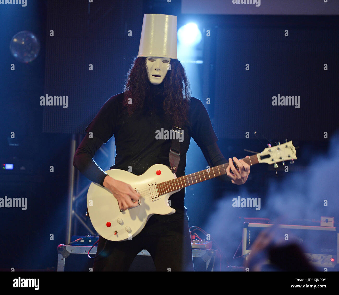 FORT LAUDERDALE, FL - FEBRUARY 28: Brian Patrick Carroll AKA Buckethead ...