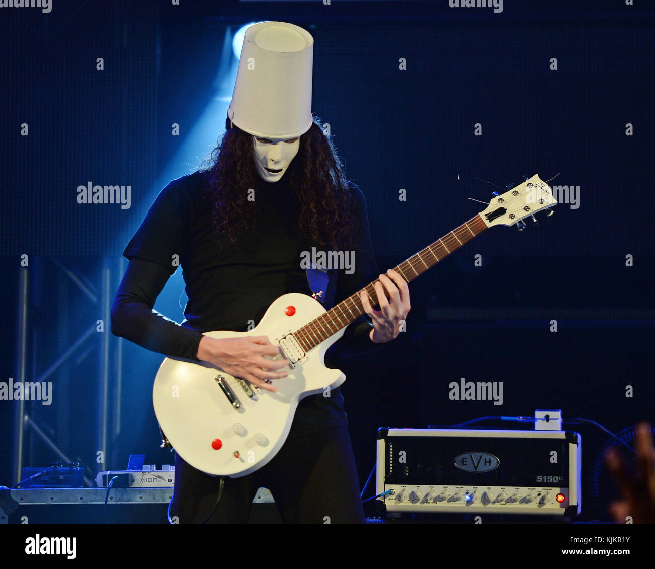 FORT LAUDERDALE, FL - FEBRUARY 28: Brian Patrick Carroll AKA Buckethead ...