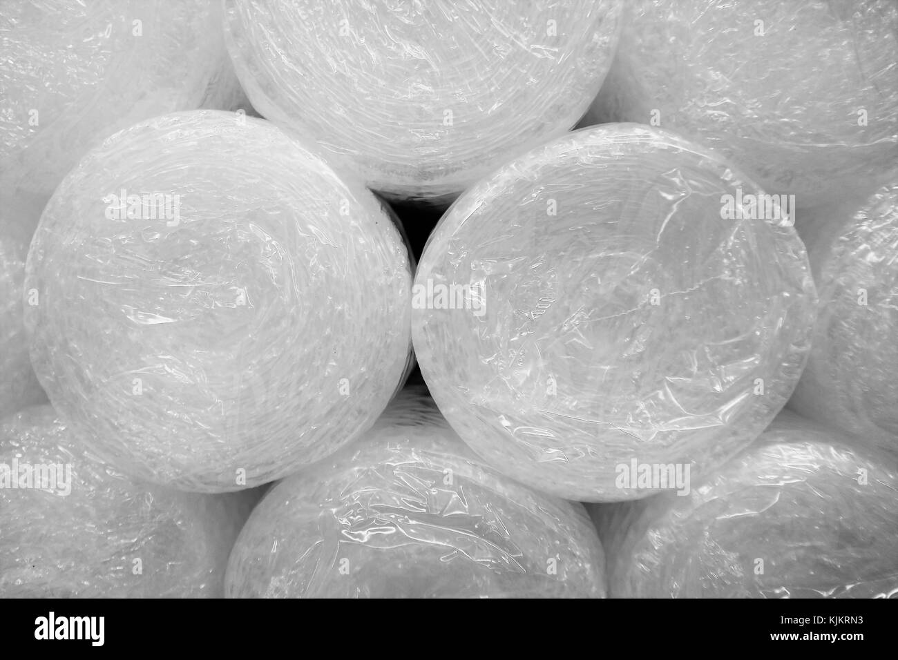 Close up of a pile of plastic packaging Stock Photo - Alamy