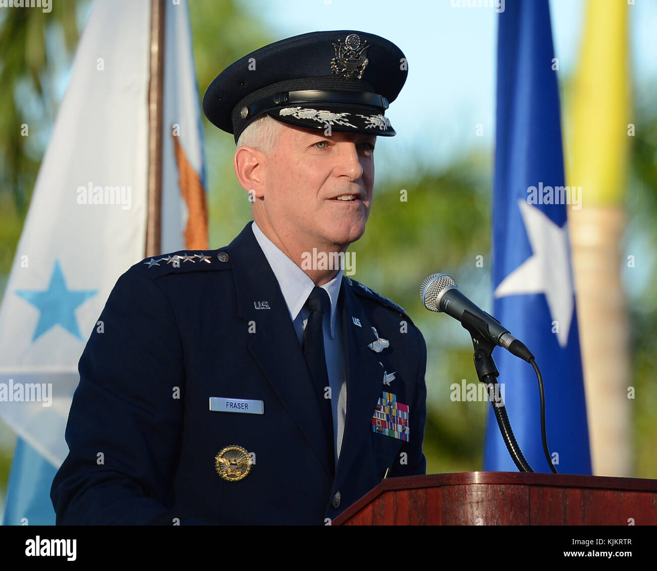 MIAMI, FL - NOVEMBER 19: General Douglas M. Fraser USAF attends the ...