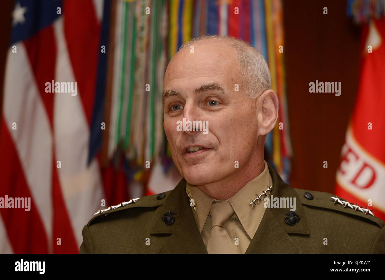 MIAMI, FL - NOVEMBER 19: General John F. Kelly USMC attends the Change ...
