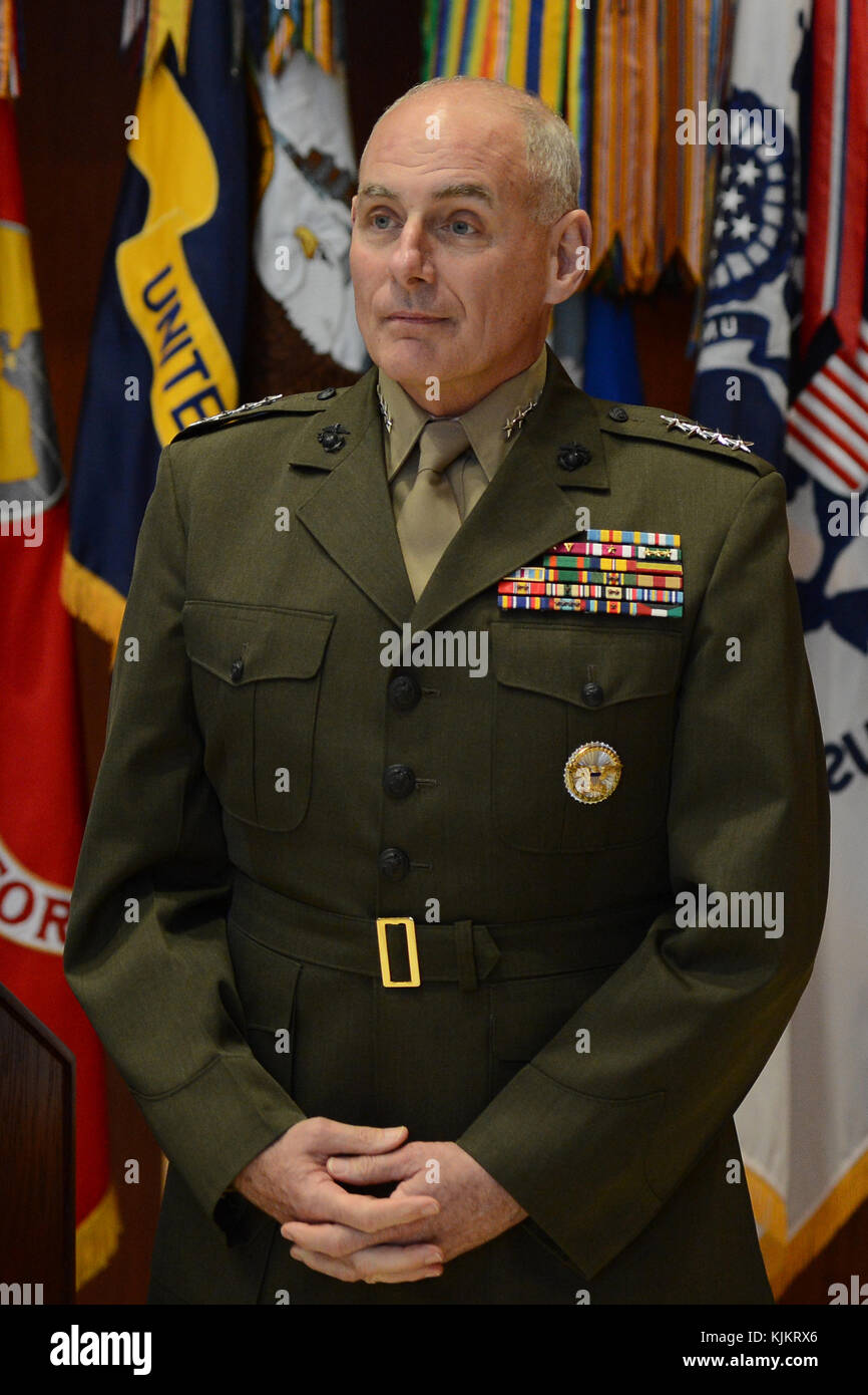MIAMI, FL - NOVEMBER 19: General John F. Kelly USMC attends the Change ...