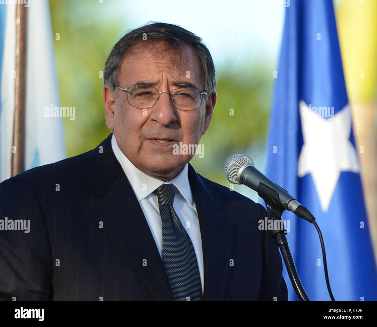 MIAMI, FL - NOVEMBER 19: Secretary of defense Leon Panetta attends the ...