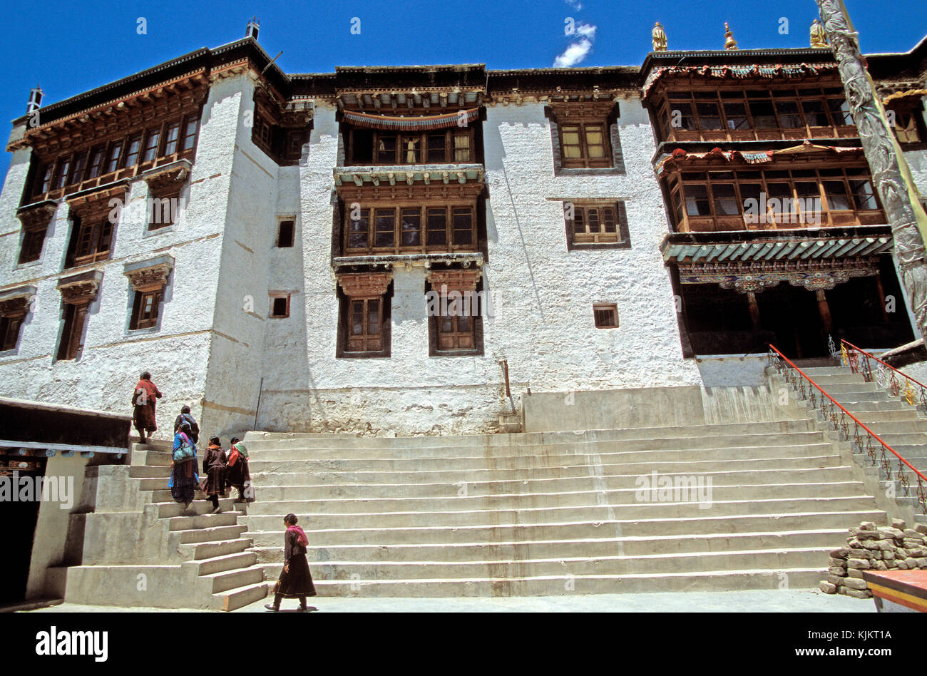 Phyang buddhist monastery. Ladakh. India Stock Photo - Alamy