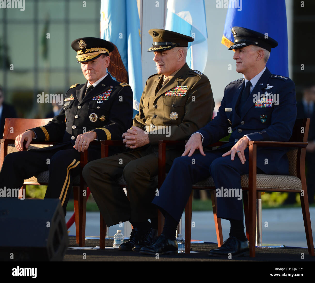 MIAMI, FL - NOVEMBER 19: General Martin E. Dempsey Chairman, Joint ...