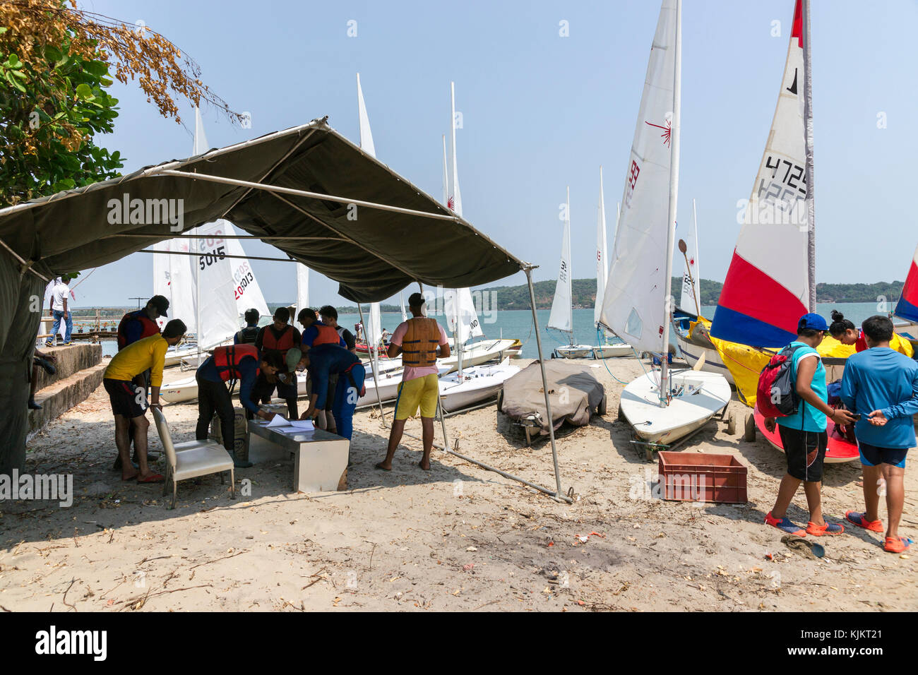 Goa international sailing week hi-res stock photography and images - Alamy