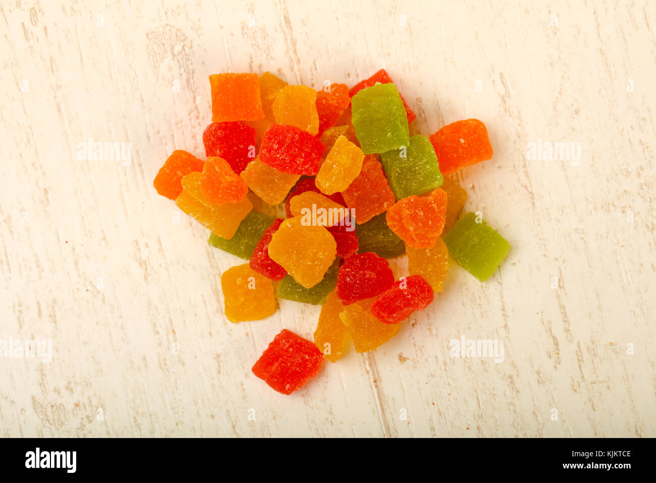 Dry colored pineapple Stock Photo - Alamy