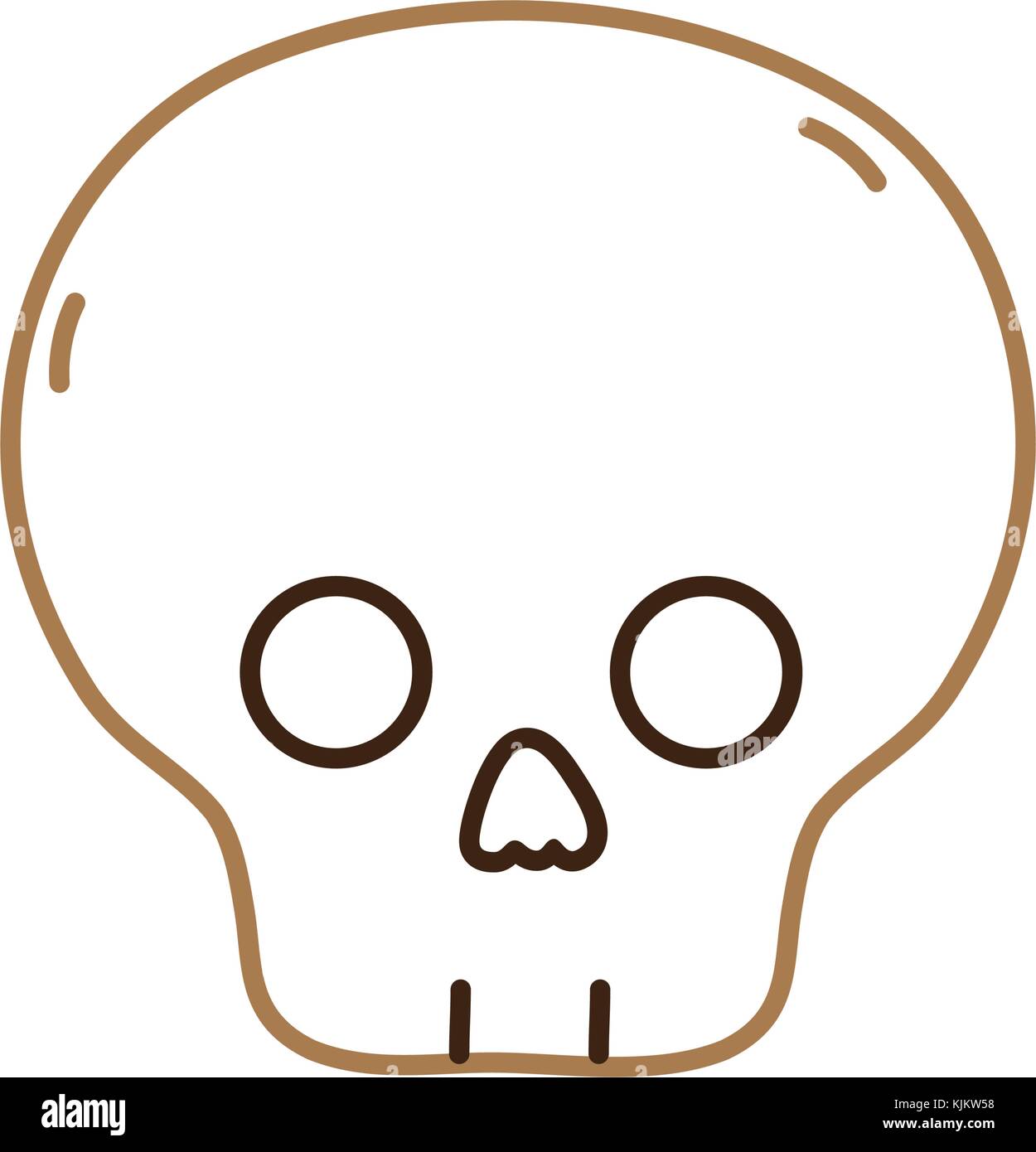 Isolated skull design Stock Vector Image & Art - Alamy