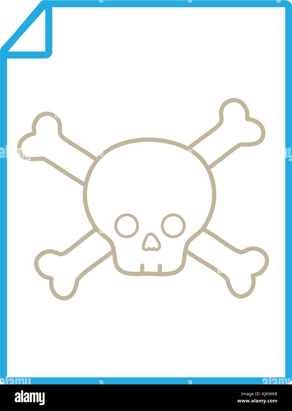 Isolated skull design Stock Vector Image & Art - Alamy