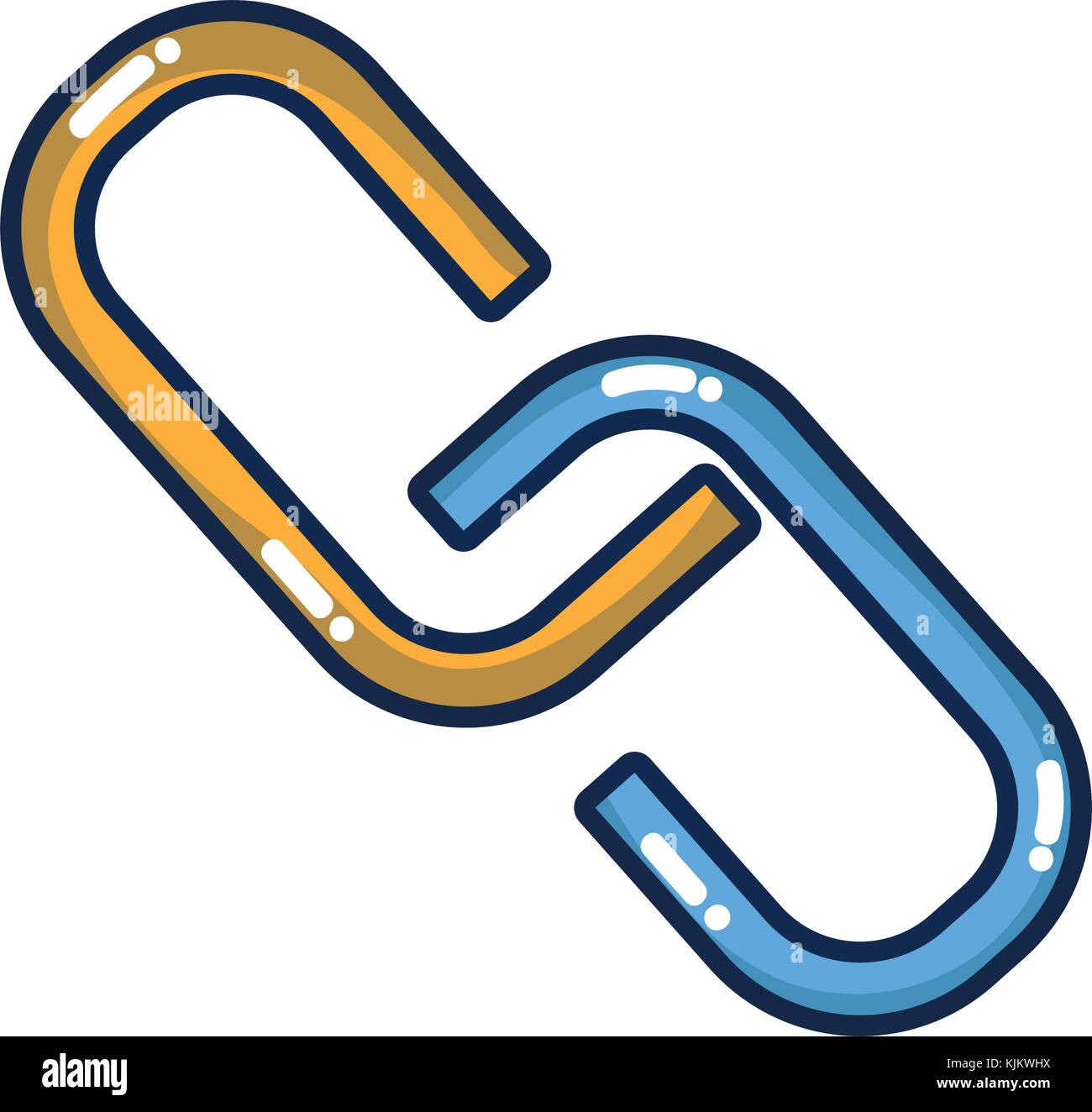 Isolated link design Stock Vector Image & Art - Alamy