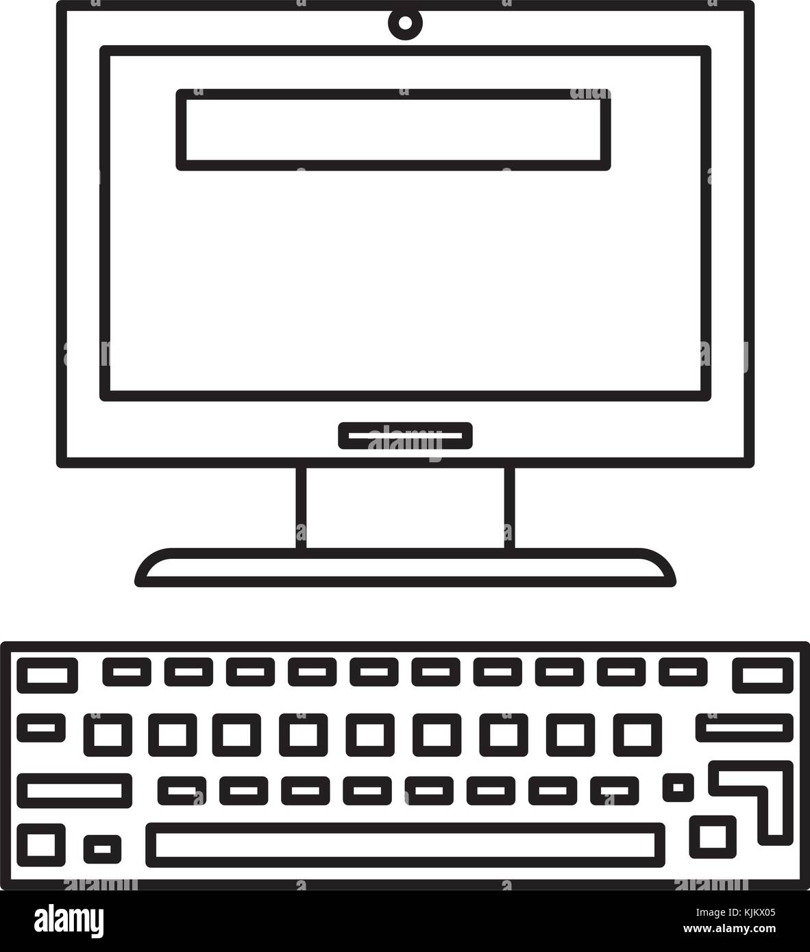 Isolated computer design Stock Vector Image & Art - Alamy