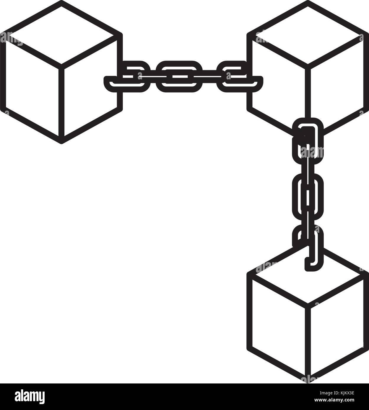 Cube shape design Stock Vector Image & Art - Alamy