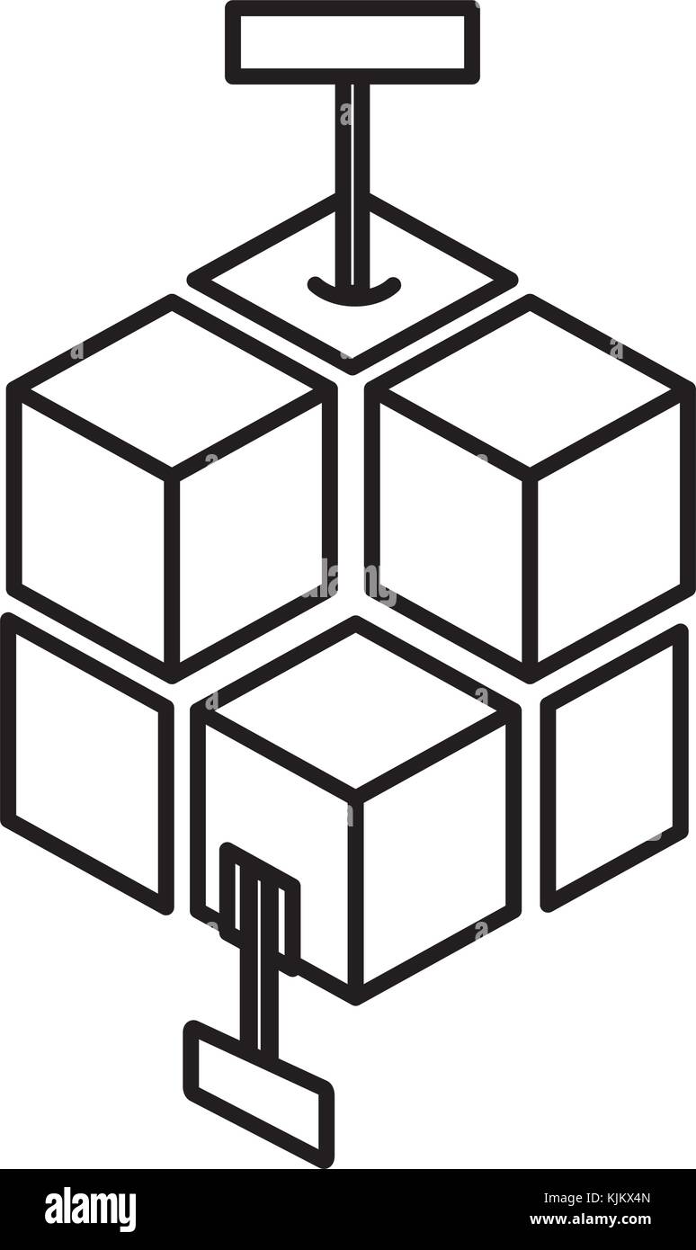 Cube shape design Stock Vector Image & Art - Alamy