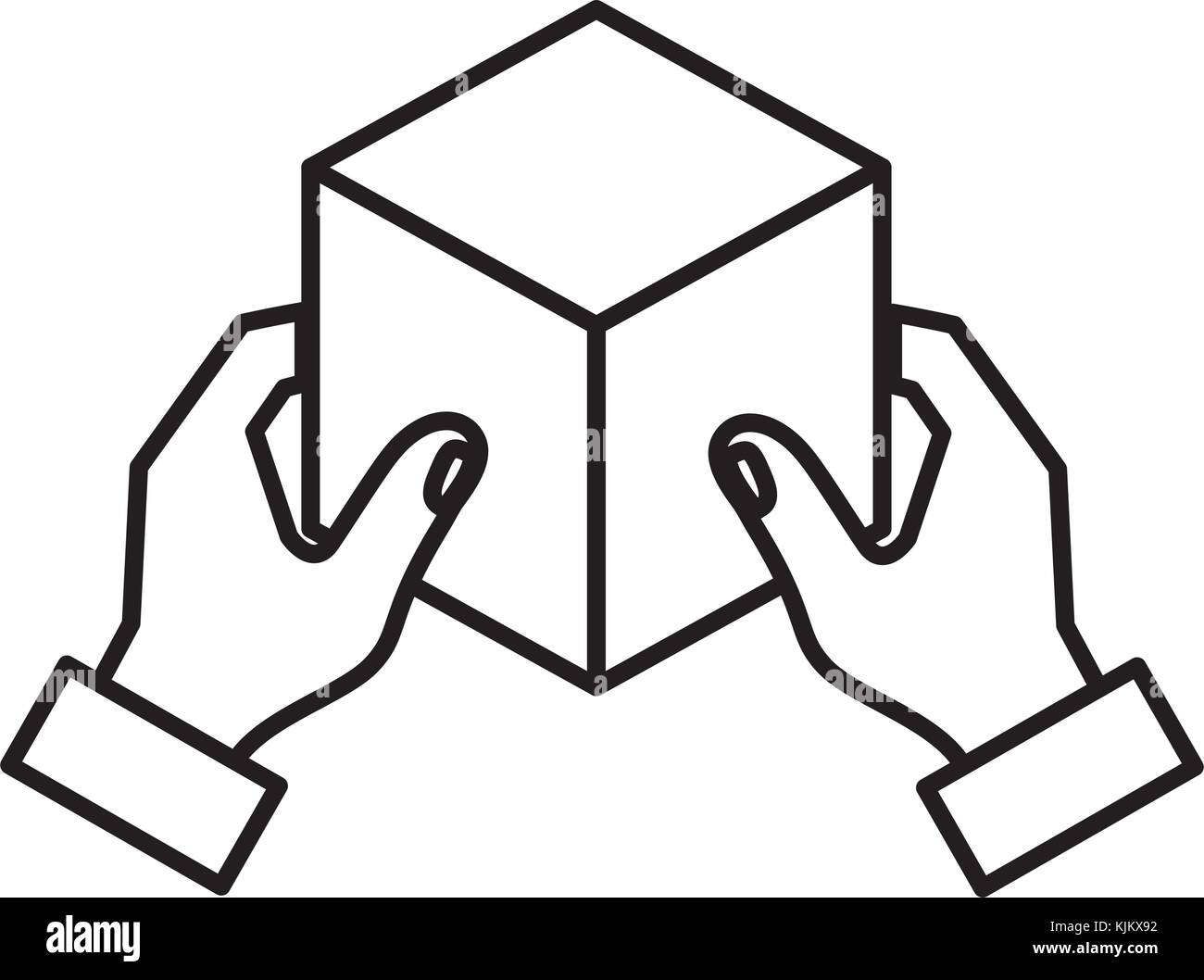 Cube shape design Stock Vector Image & Art - Alamy