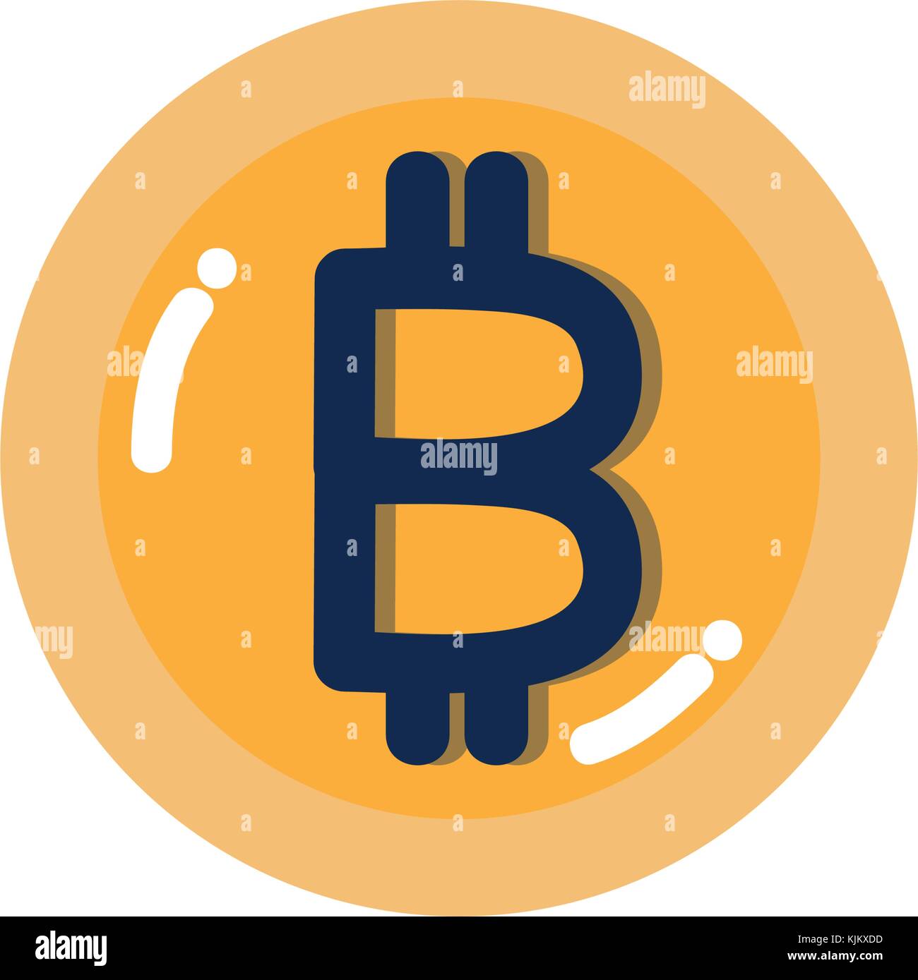 Isolated bitcoin design Stock Vector Image & Art - Alamy