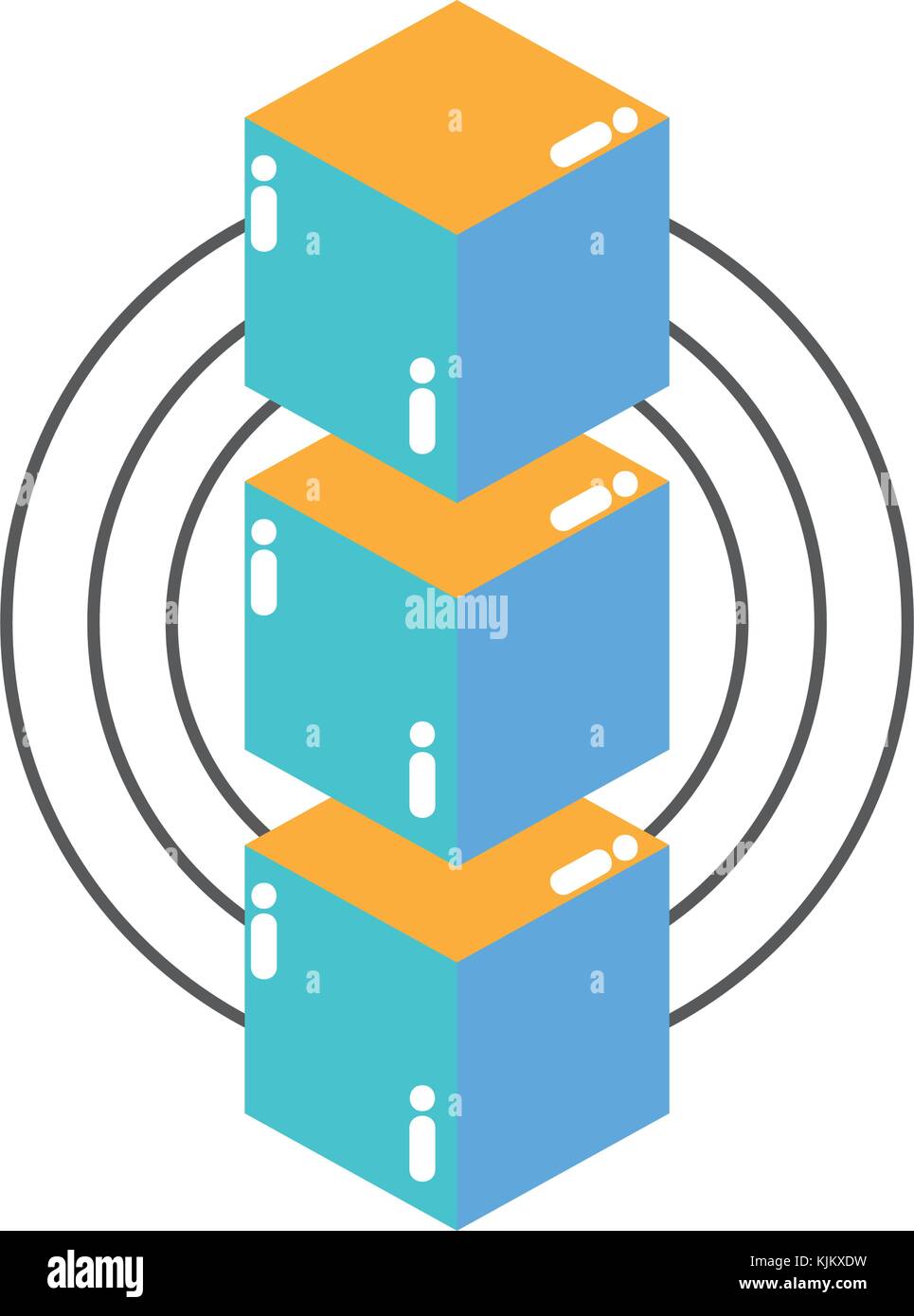 Cube shape design Stock Vector Image & Art - Alamy