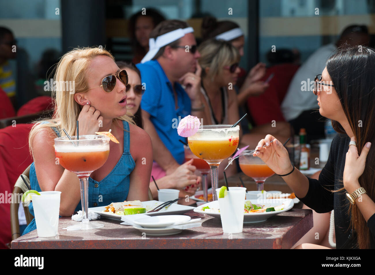 MIAMI BEACH, FL - MARCH 07: College kids party as they celebrate Spring ...