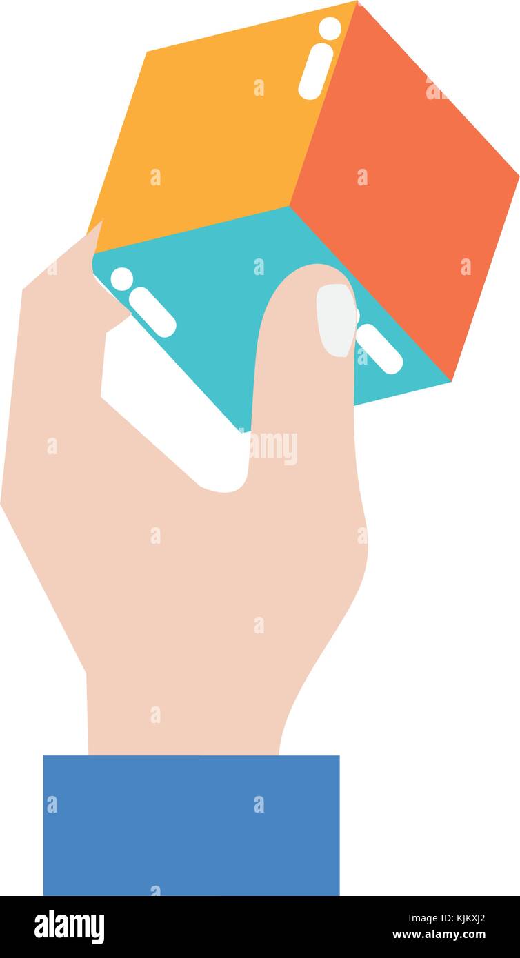 Cube shape design Stock Vector Image & Art - Alamy