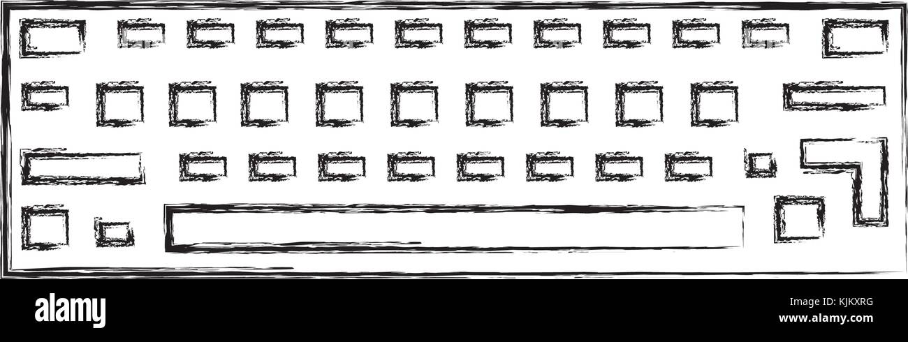 Isolated keyboard design Stock Vector Image & Art - Alamy