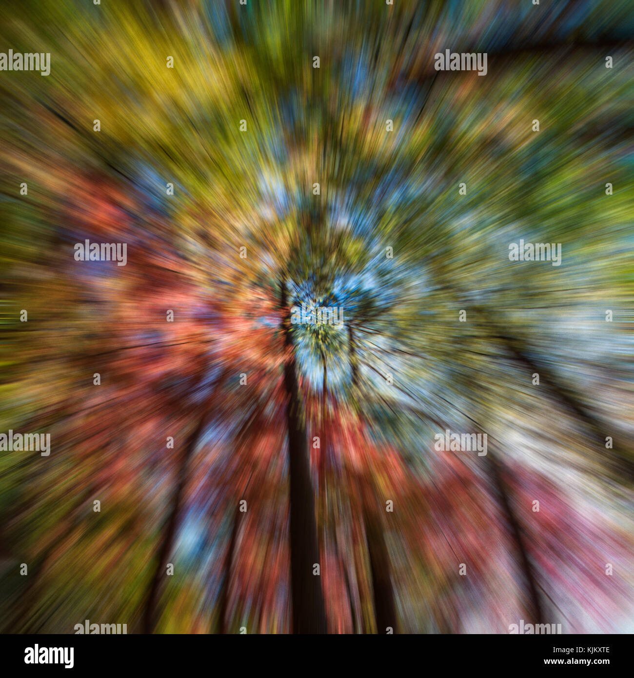 Zoomed color effect from Japan Stock Photo - Alamy
