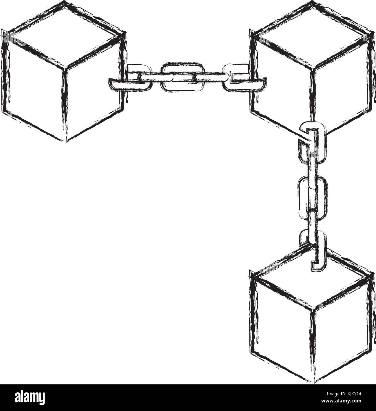 Cube shape design Stock Vector Image & Art - Alamy