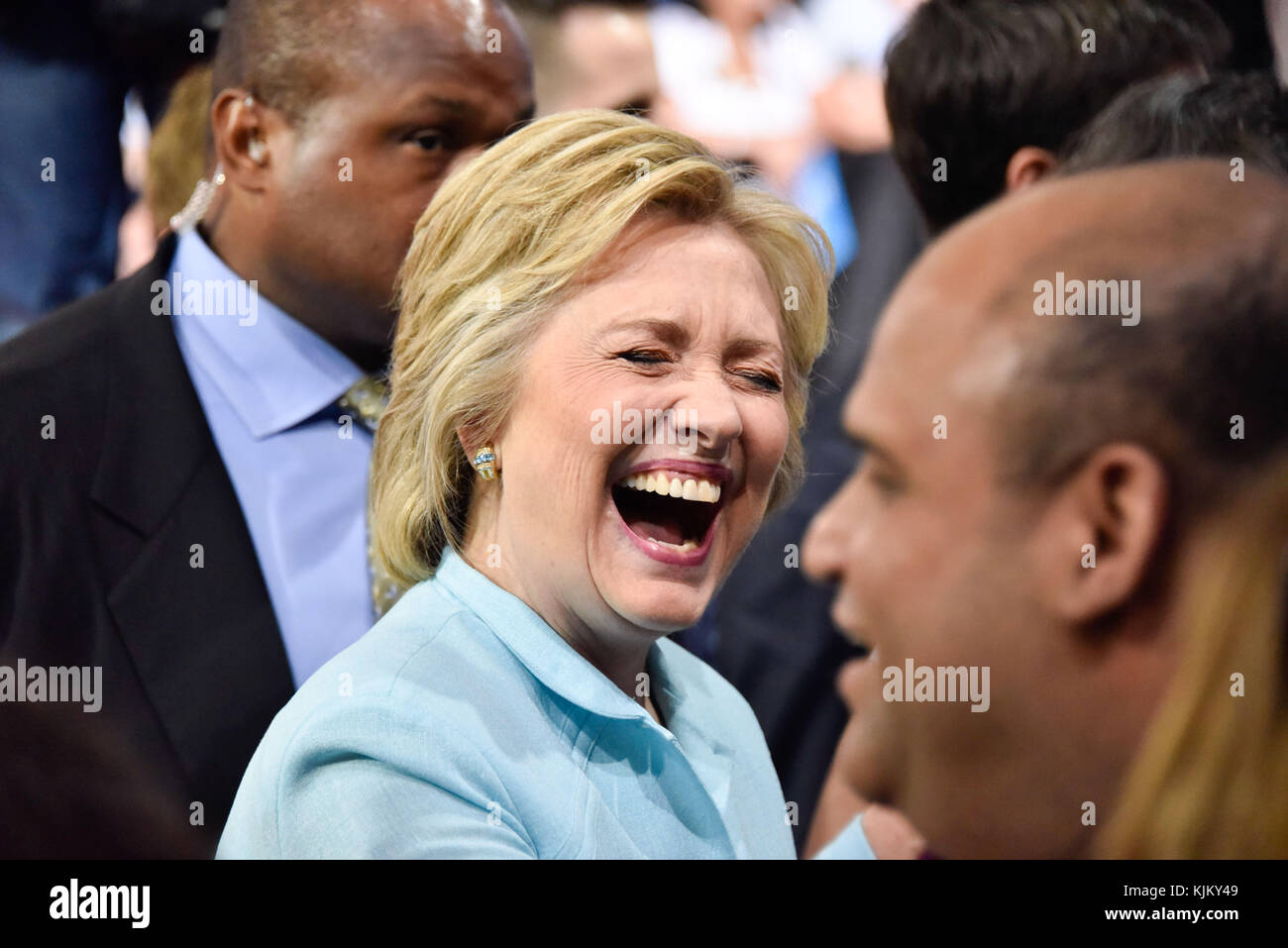 MIAMI, FL - JULY 23: Democratic presidential candidate former Secretary ...