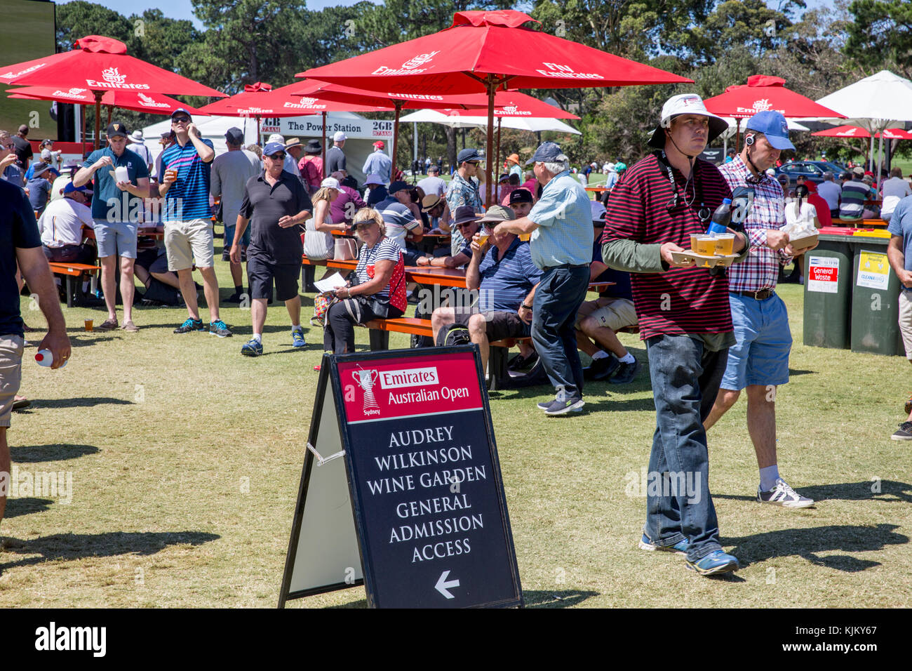 Emirates Australian PGA open golf tournament in Sydney,Australia Stock ...